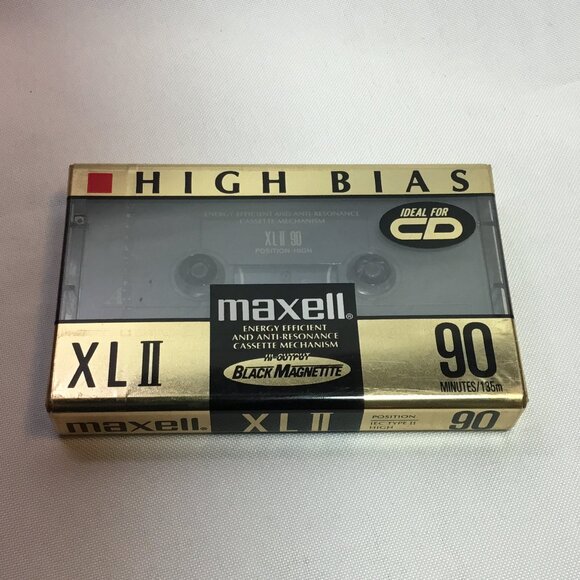 Maxell | Media | Vintage Maxell Xlii Cassette Tape Pack Sealed 9 ...